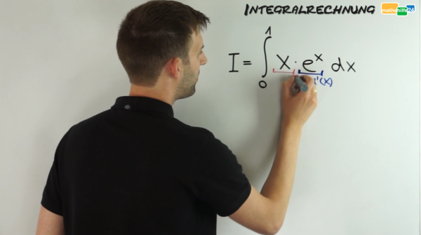 Partielle Integration (Beispiel 1) » mathehilfe24